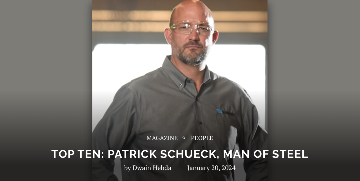 Arkansas Money & Politics // Top 10: Patrick Schueck, Man of Steel ...